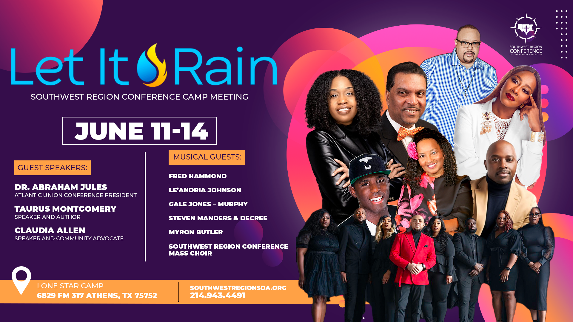 "Let It Rain" - 2025 Camp Meeting